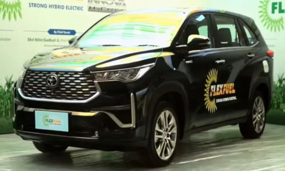 Toyota Innova HyCross Flex-Fuel Hybrid unveiled! - AgriInsite